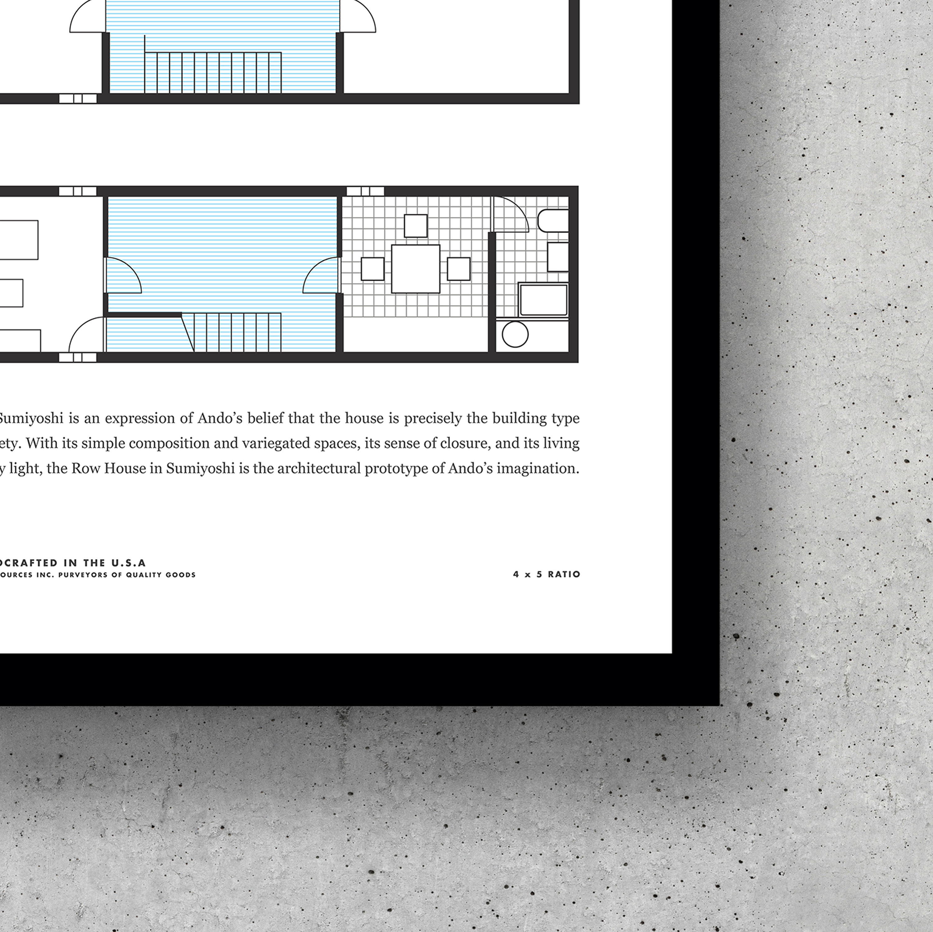 Azuma House Tadao Ando Floor Plan Sustainable Energy Saving