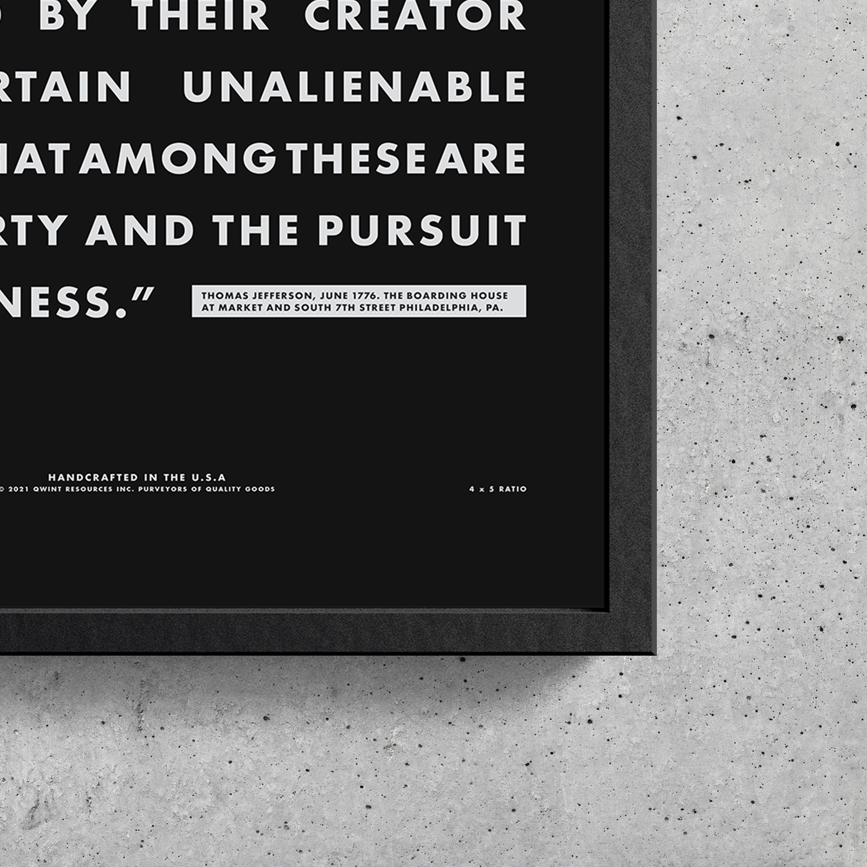 Preamble to the Declaration of Independence Wall Art Printable - Etsy