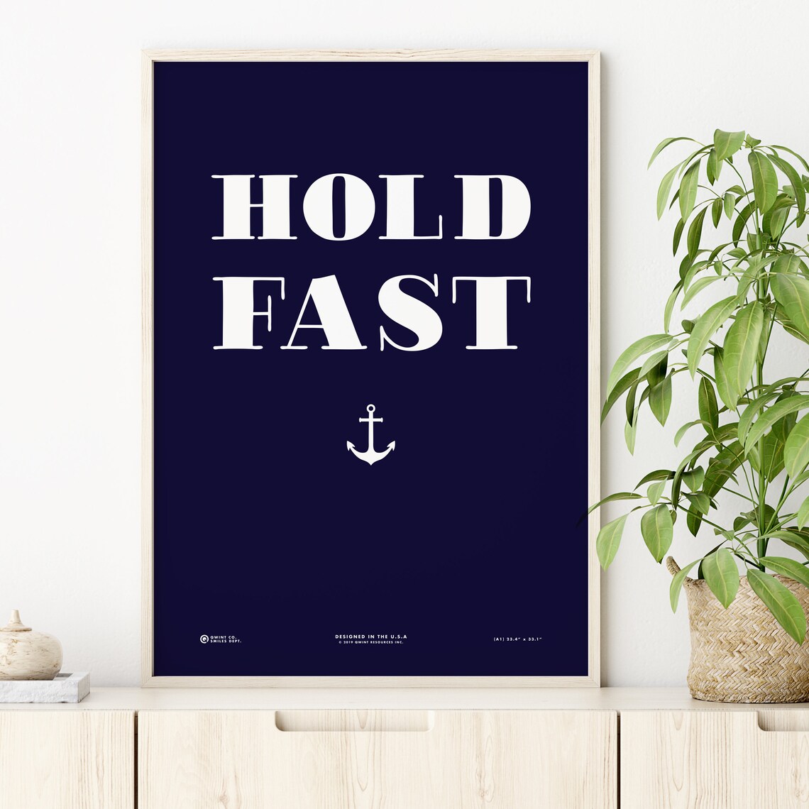 Hold Fast Printable Nautical Art Surf Decor Beach Decor - Etsy