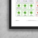 The Standard Model of Elementary Particles Poster Digital Download 5 ...