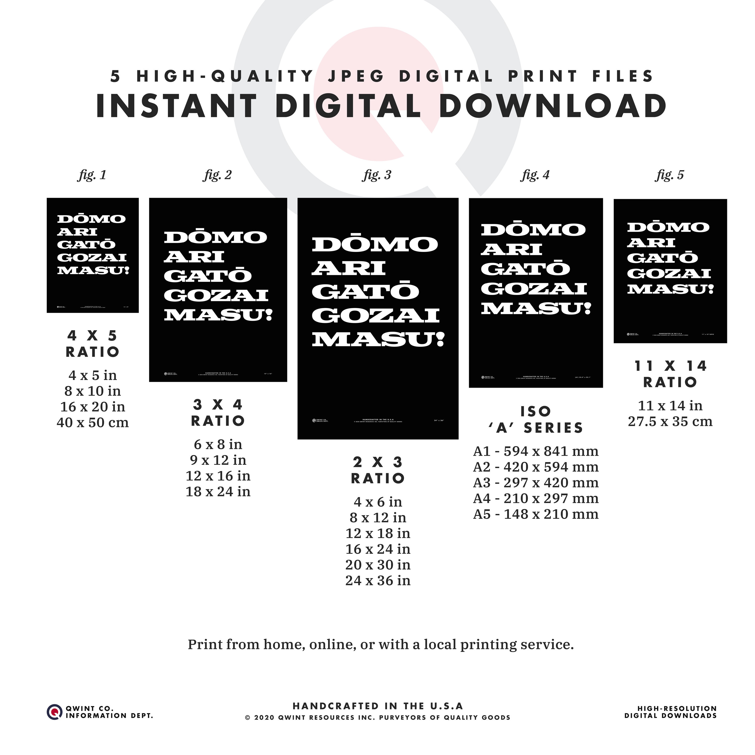 Domo Arigato Gozaimasu Printable | Japanese | Thank You | Japan ...