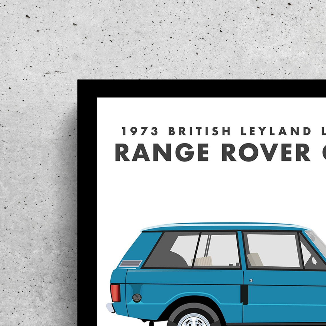 Range Rover Classic Wall Art Printable Land Rover Range | Etsy