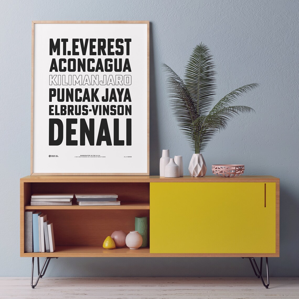 Seven Summits Wall Art Printable Everest K2 Himalayas - Etsy