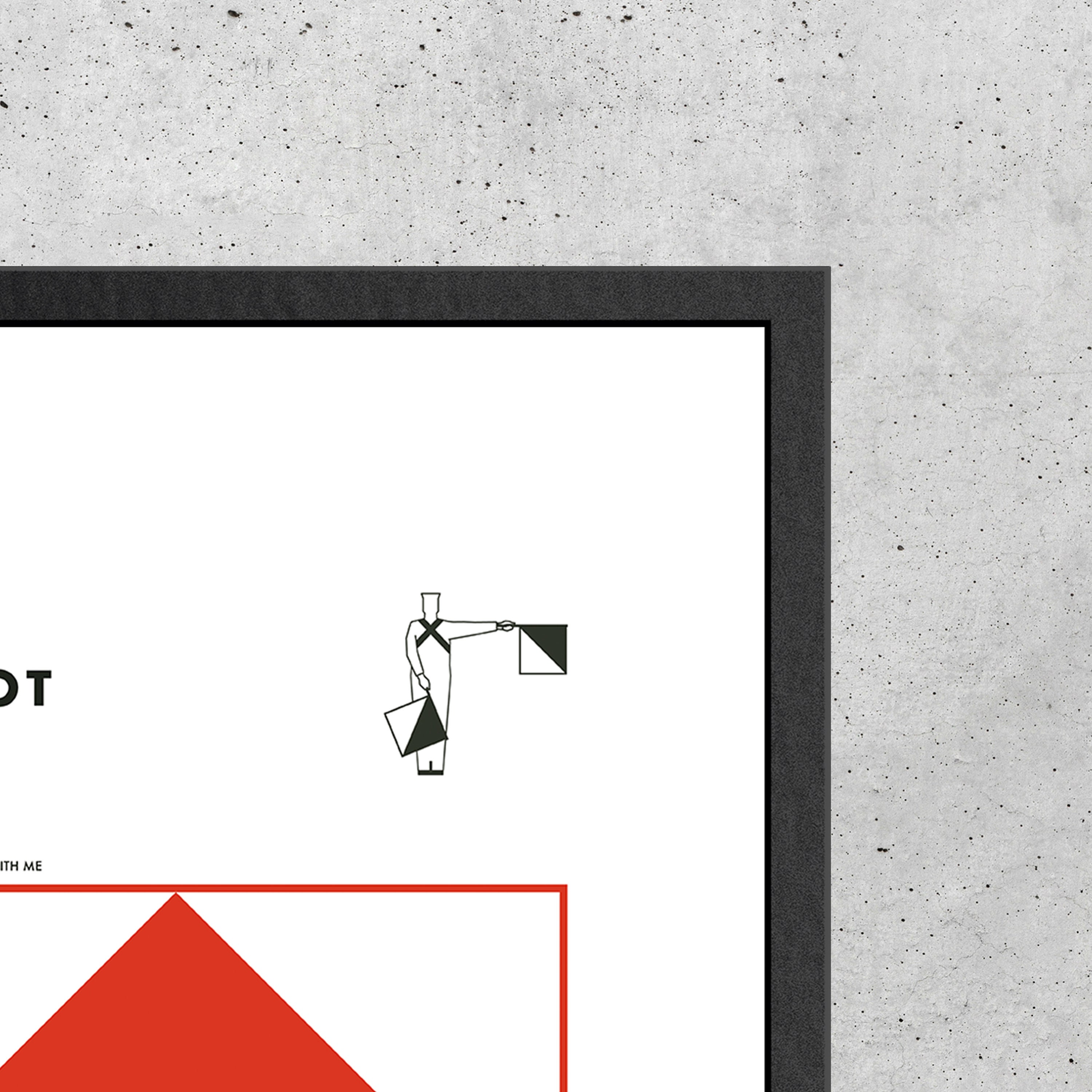 Signal Flag F Wall Art Printable Foxtrot F Phonetic | Etsy