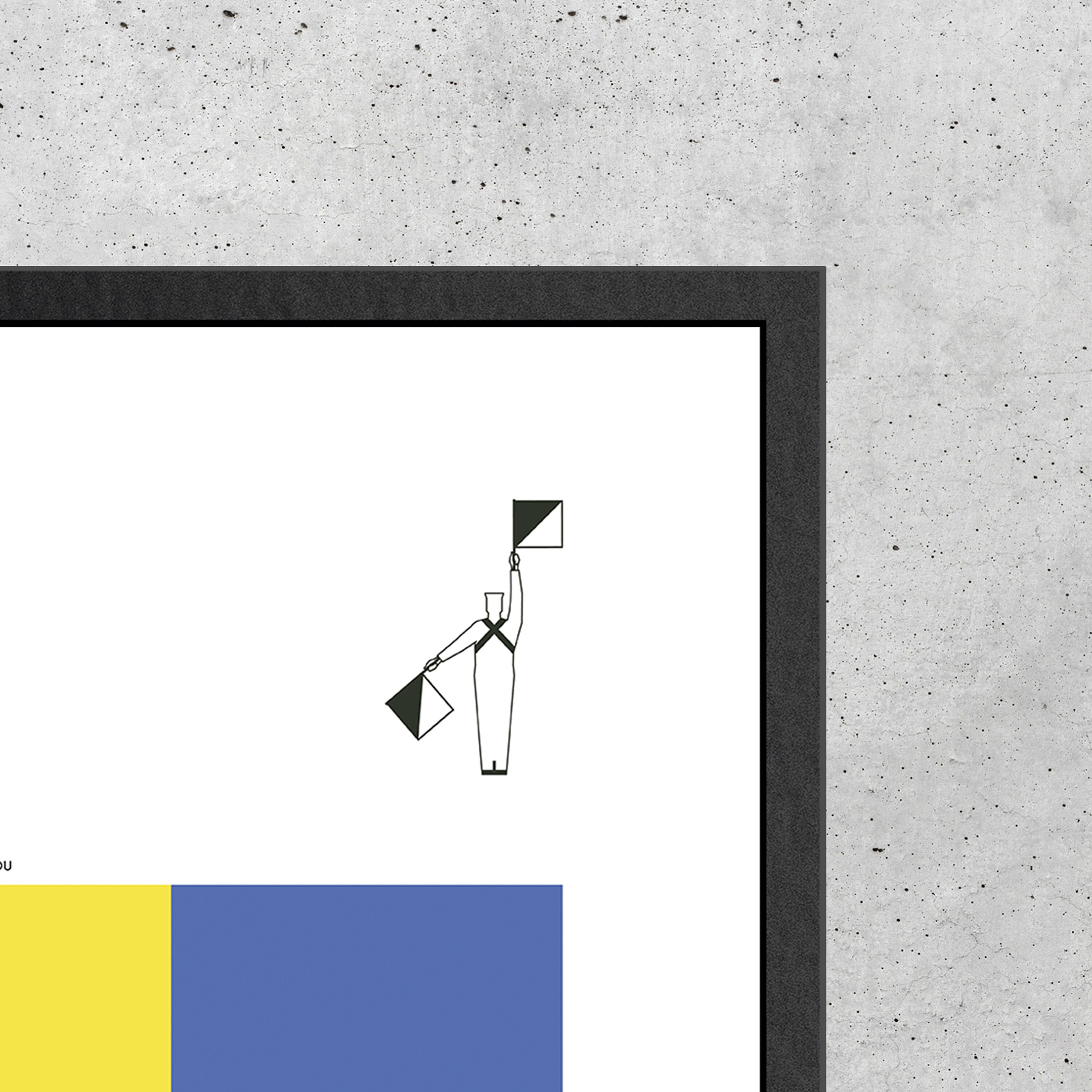 Signal Flag K Wall Art Printable Kilo K Phonetic | Etsy