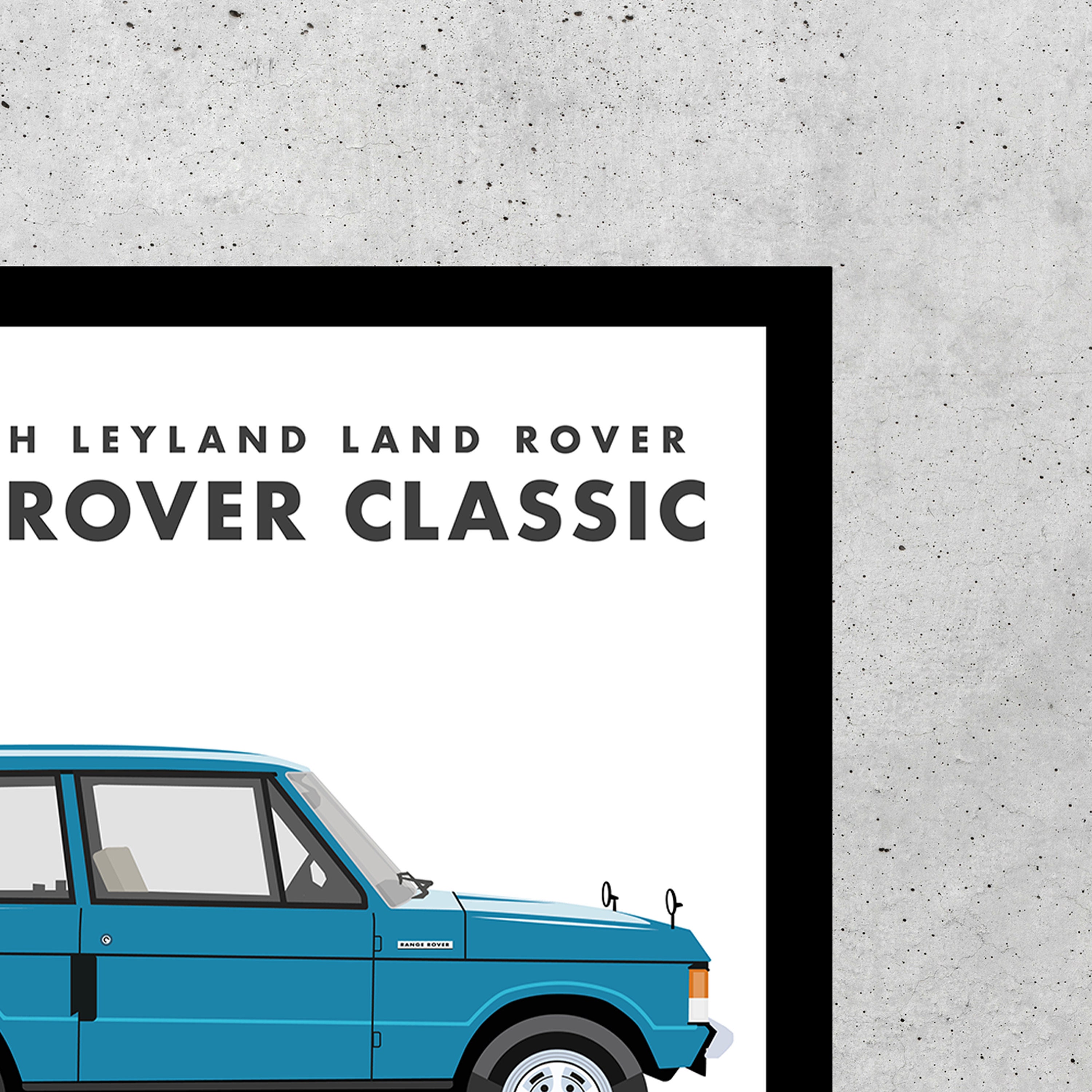 Range Rover Classic Wall Art Printable Land Rover Range | Etsy