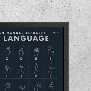 Sign Language Alphabet Printable | Hand Alphabet | Signing | Sign ...