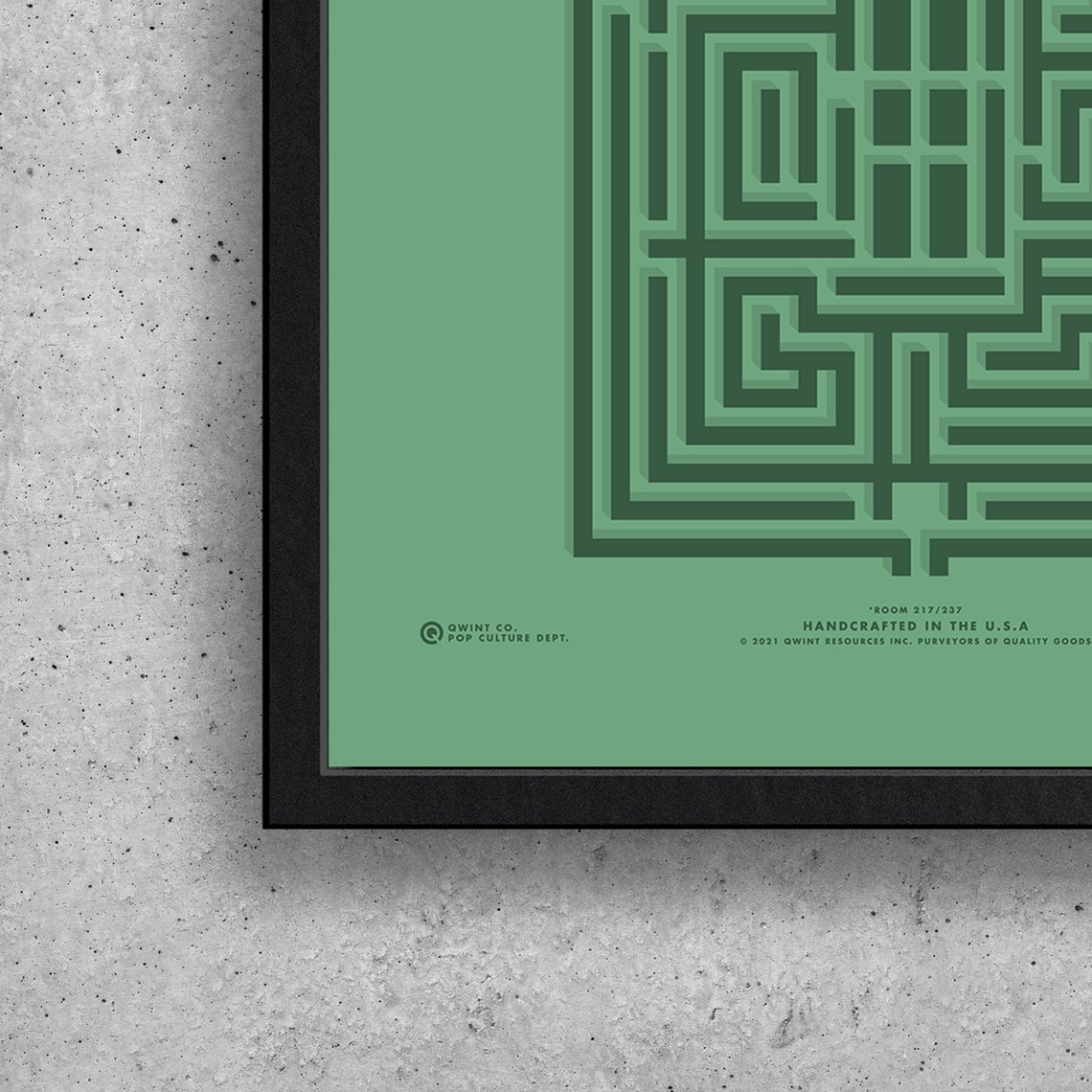 Overlook Hotel Maze Wall Art Printable the Shining Stanley - Etsy