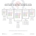 The Standard Model of Elementary Particles Poster Digital Download 5 ...