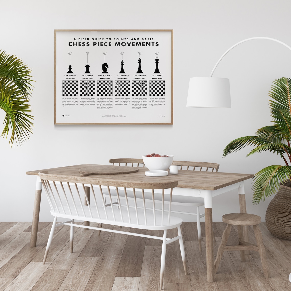 Chess Moves Wall Art Printable Chess Chess Lovers Home - Etsy