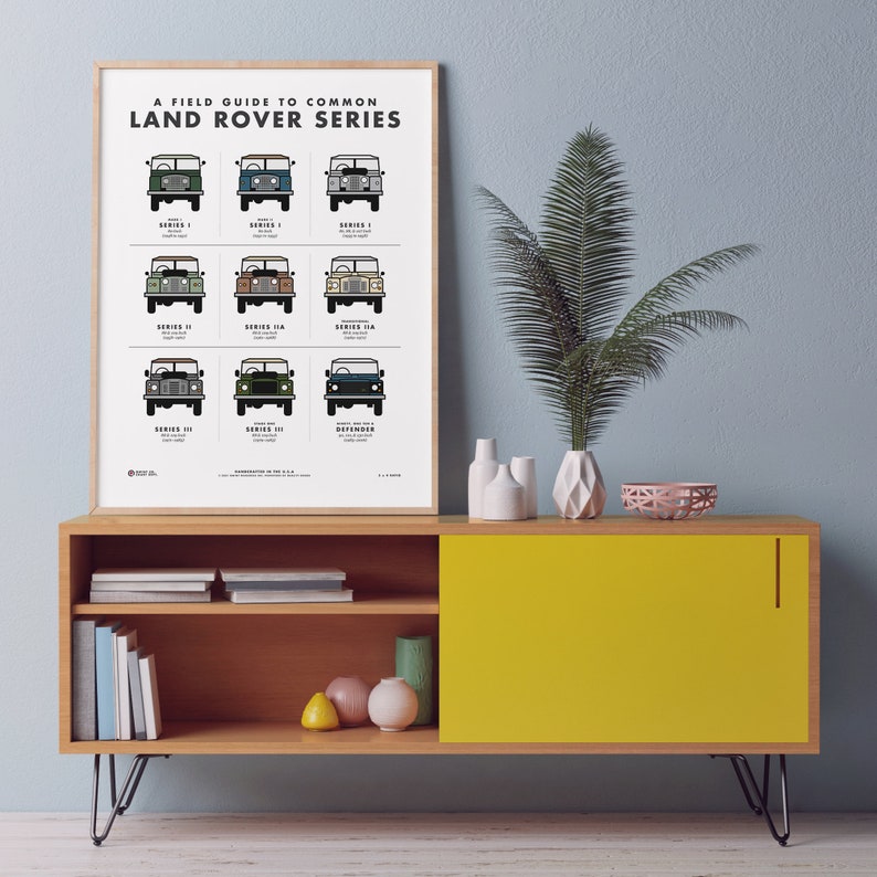 Land Rover Series Wall Art Printable Land Rover Land Rover | Etsy