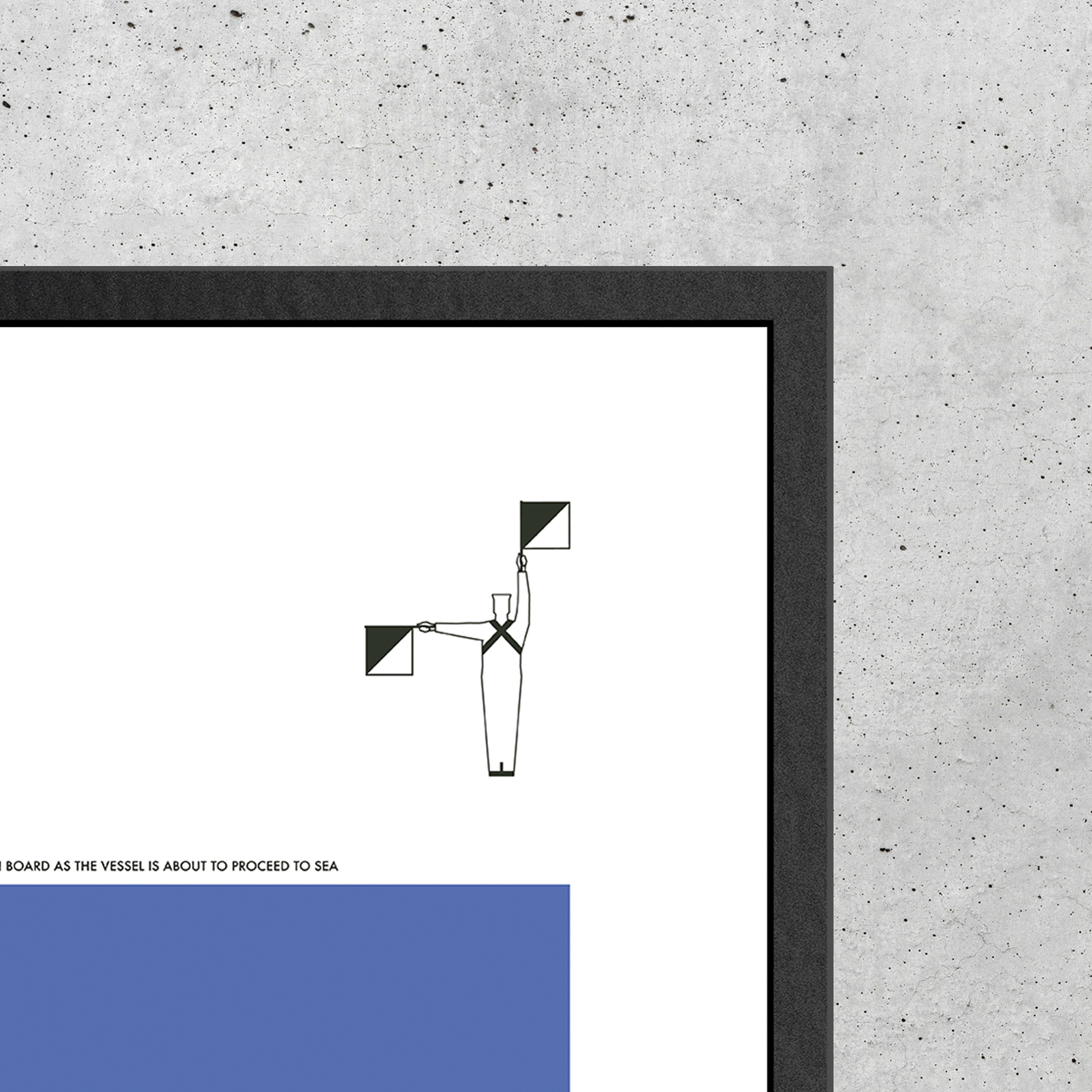 Signal Flag P Wall Art Printable Papa P Phonetic | Etsy