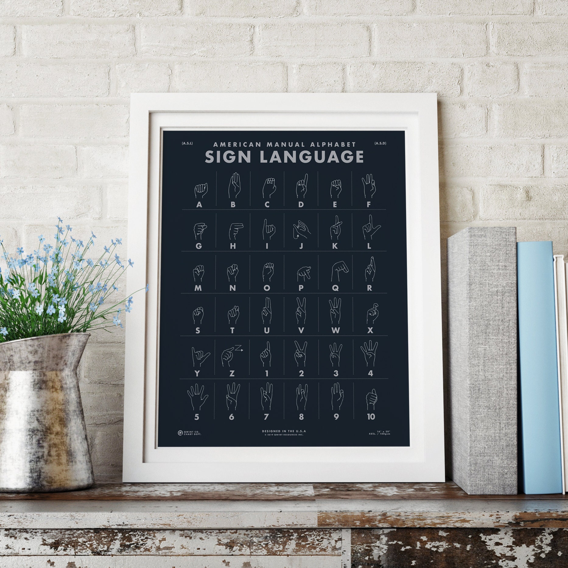 Sign Language Alphabet Printable | Hand Alphabet | Signing | Sign ...