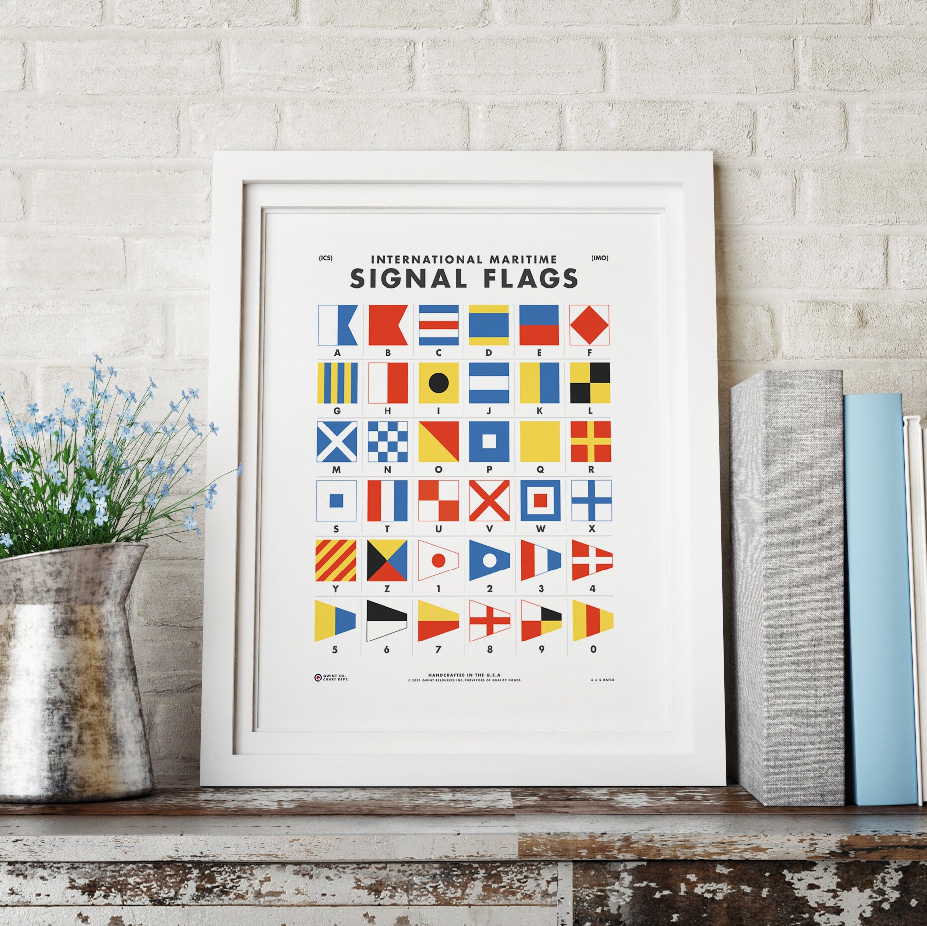 Maritime Signal Flags Wall Art Printable Nautical Alphabet - Etsy Canada