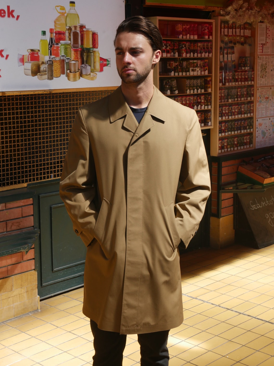 Vintage Trench Coat 1960s Classic German High-Quality | Etsy