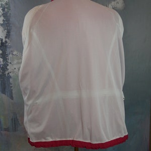 Red Nylon Jacket 1990s European Vintage Zippered Rukka Sport - Etsy