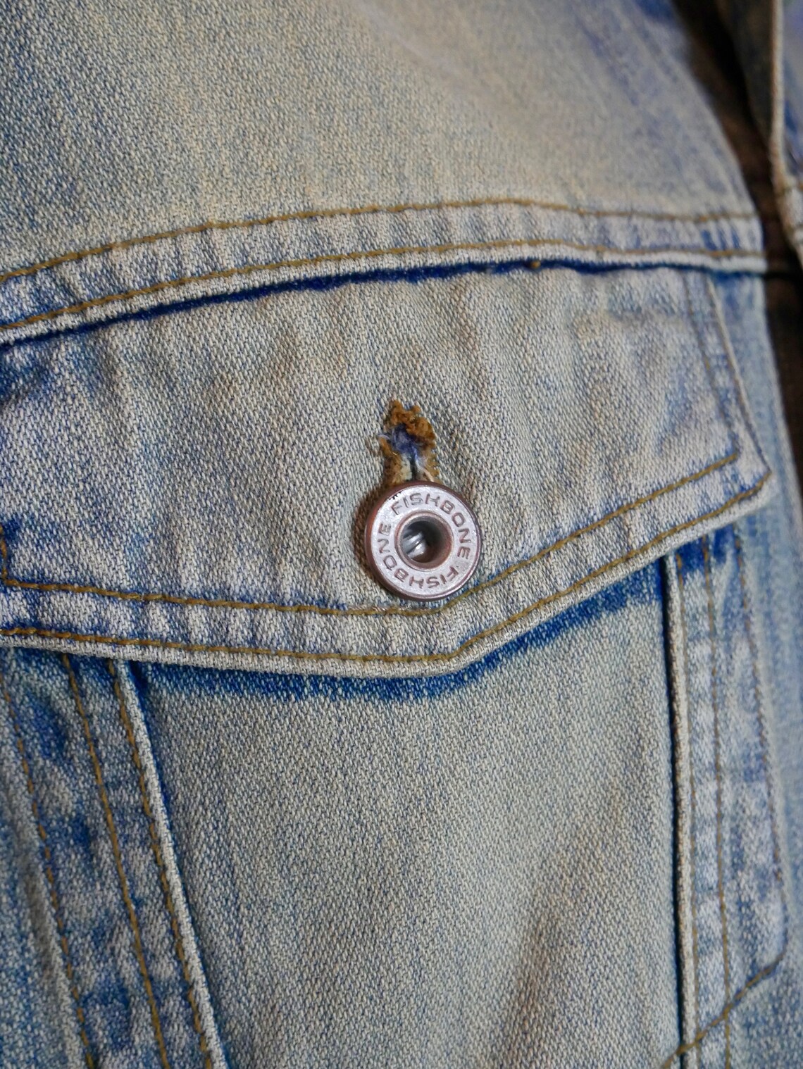 1990s Denim Jacket European Vintage Blue Jeans Jacket: Size - Etsy