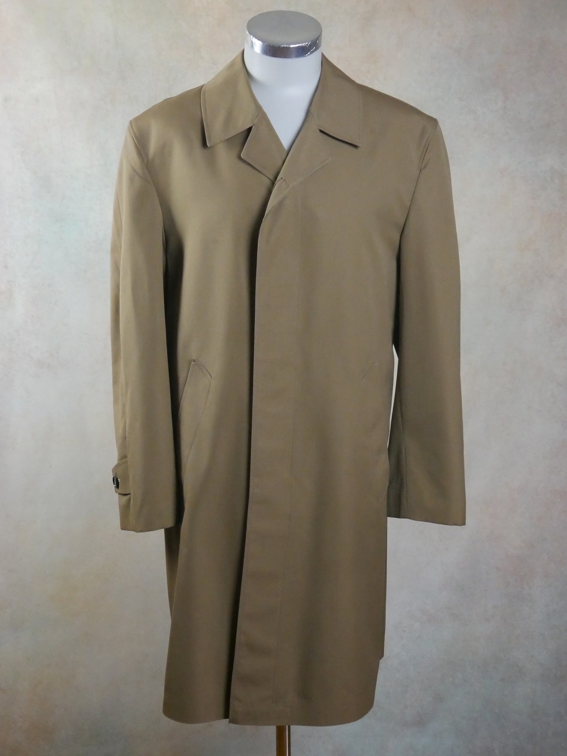 Vintage Trench Coat 1960s Classic German High-Quality | Etsy
