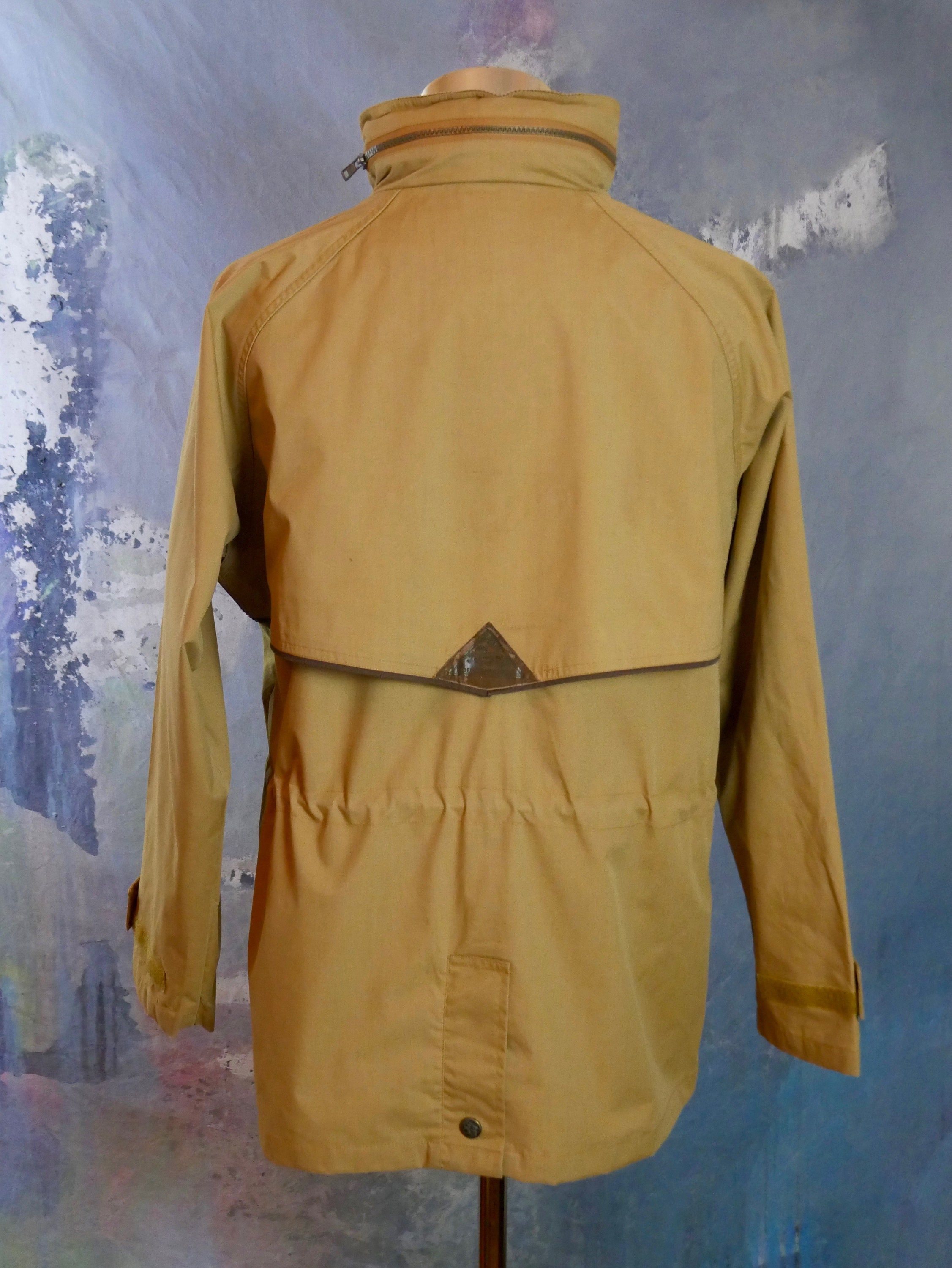 Camel Jacket 1990s Vintage Tan Jacket With Brown Corduroy | Etsy