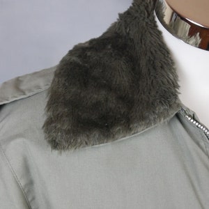 Retro Flight Jacket, Israeli Vintage Sage Gray Bomber Jacket W Faux ...
