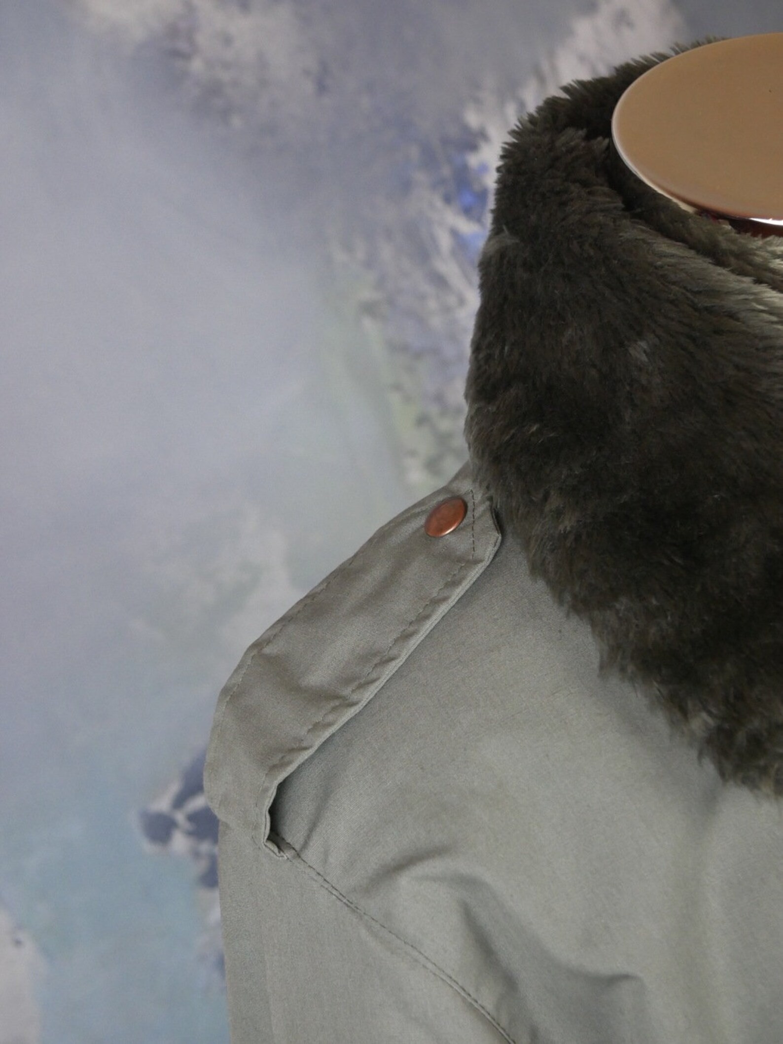 Retro Flight Jacket Israeli Vintage Sage Gray Bomber Jacket W - Etsy