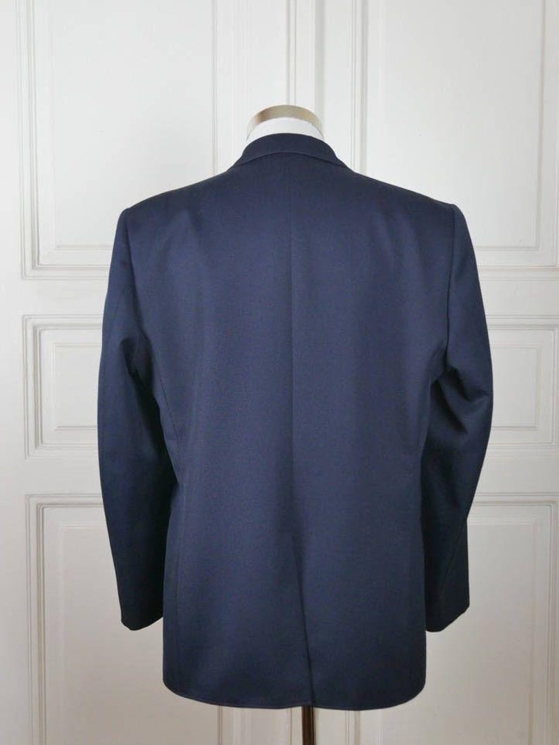 Vintage Firefighter Jacket Dark Blue With Silver Buttons - Etsy