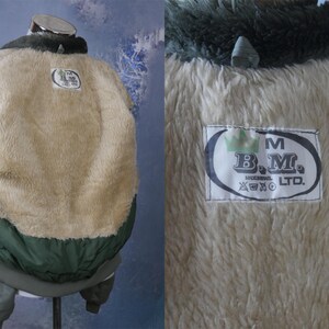 Retro Flight Jacket, Israeli Vintage Sage Gray Bomber Jacket W Faux ...