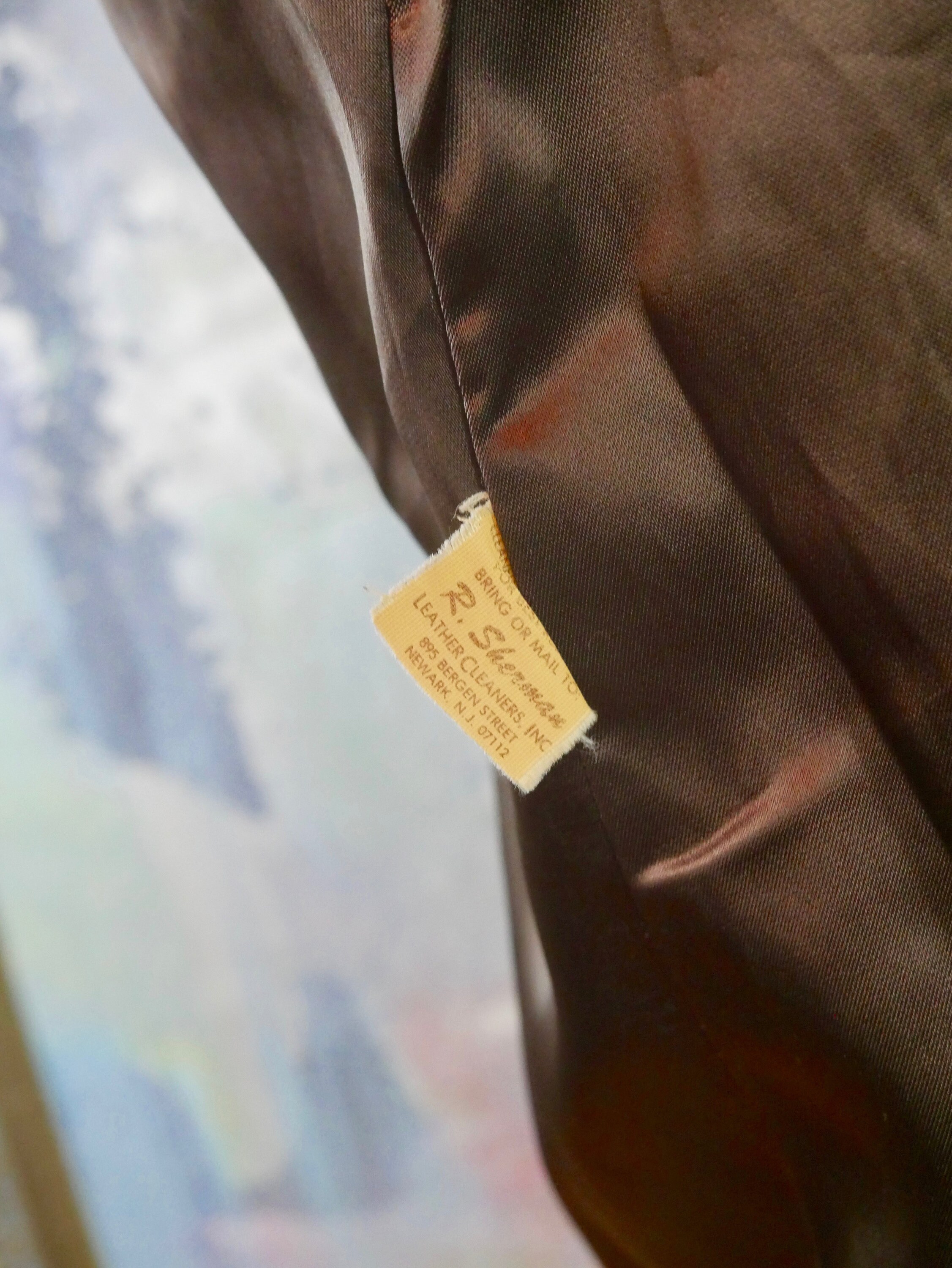 1970s Leather Jacket Ruddy Brown Soft Lambskin: Size Large | Etsy