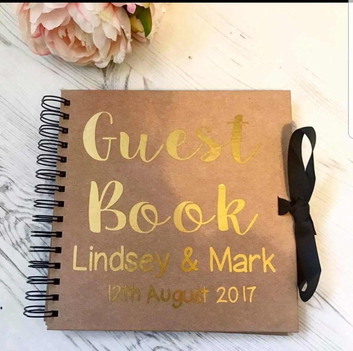 Vinyl Sticker DIY Wedding Guest Book | Etsy