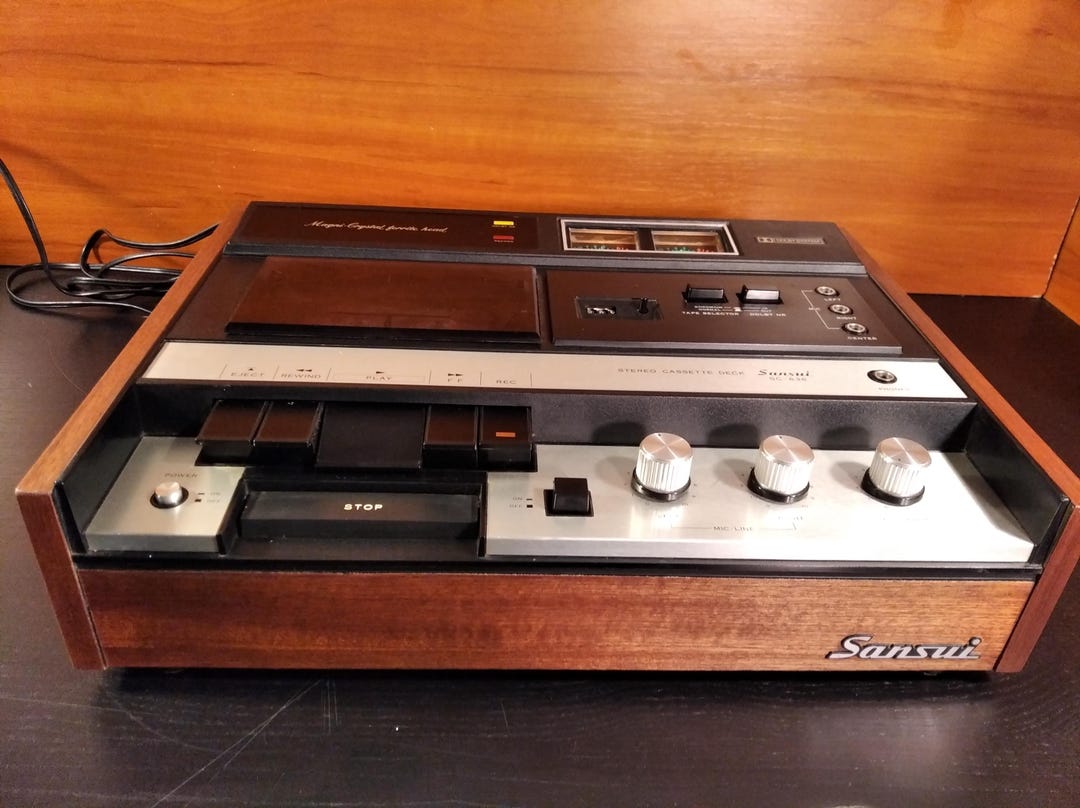 SANSUI SC 636 Tape Recorder - Etsy