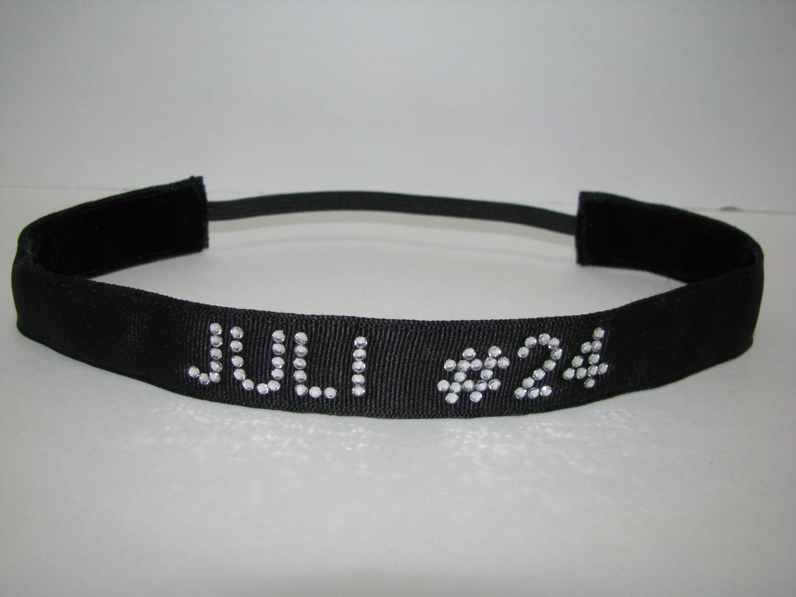 CUSTOM NAME RHINESTONE Headbands Adjustable Headband Non Slip - Etsy