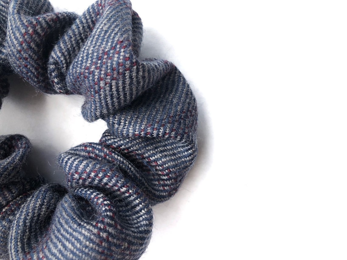 MENSWEAR GRAY SCRUNCHIE Scrunchies Hair Tie Ponytail Mens - Etsy