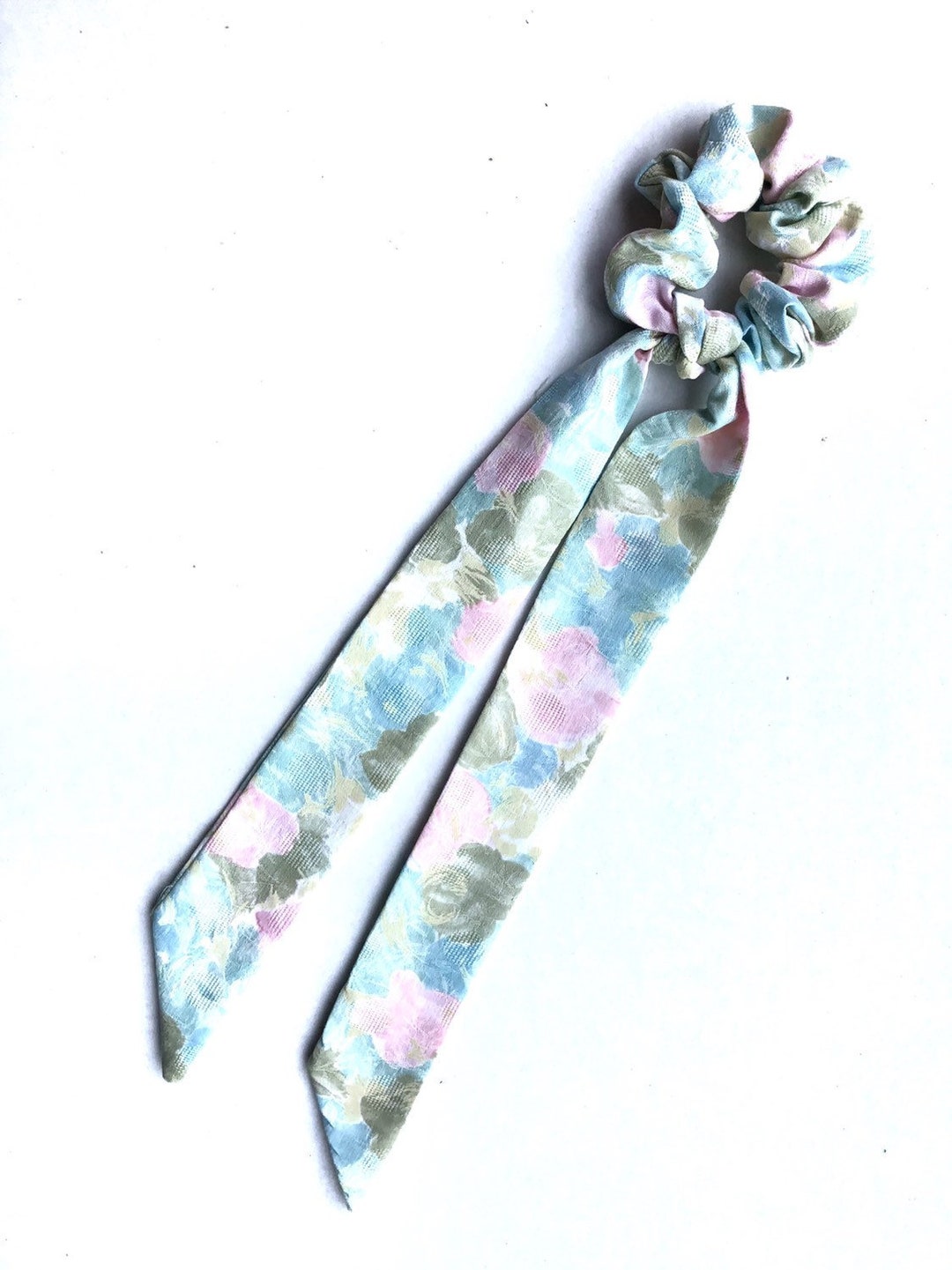 WATERCOLOR SCRUNCHIE & SCARF | Scrunchies Hair Scarves Hair Tie ...