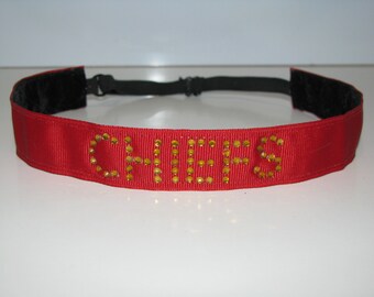 Kansas City Chiefs NFL Inspired Twisted Crochet Headband - Etsy