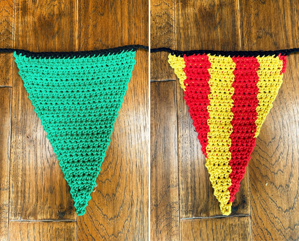 Crochet Race Flag Garland Pattern Crochet Pattern for Race - Etsy