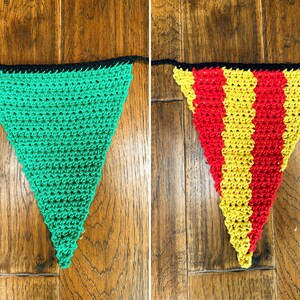 Crochet Race Flag Garland Pattern - Crochet Pattern for Race Flag ...