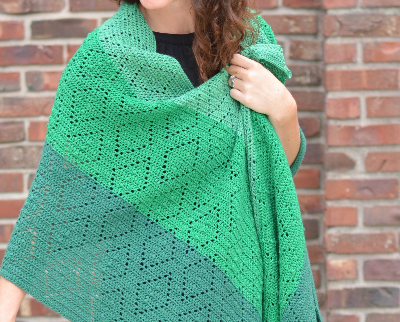 Lightweight Women's Crochet Shawl Pattern Instant PDF - Etsy
