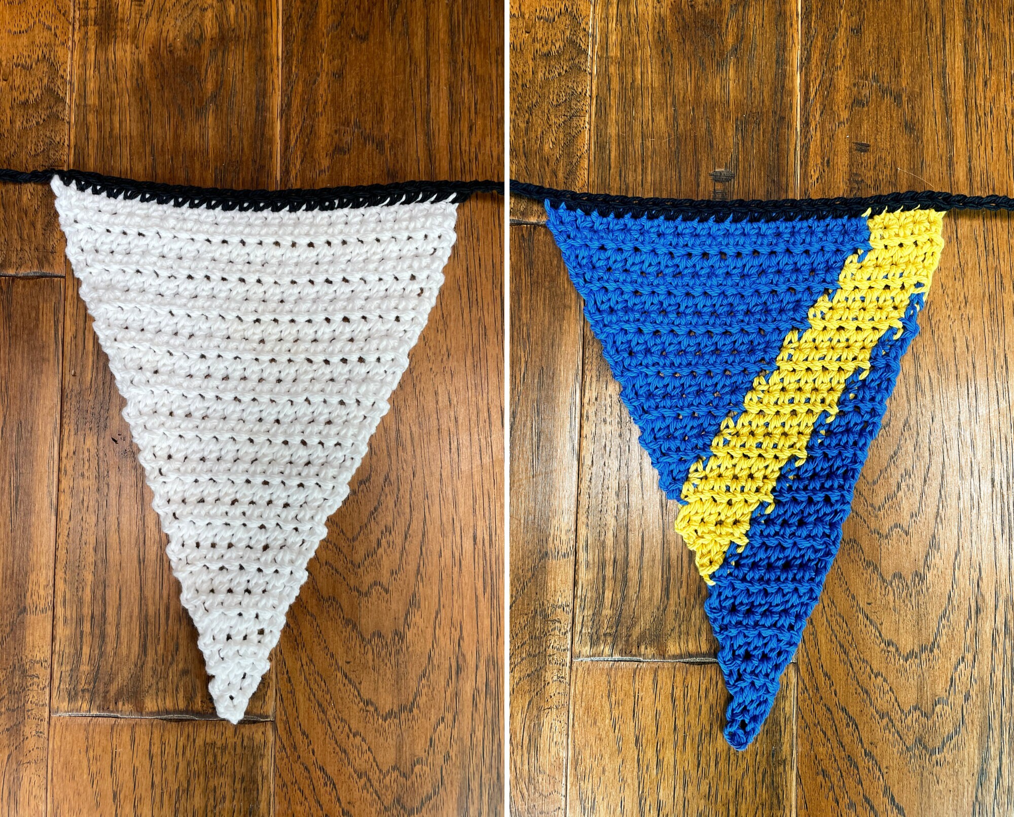 Crochet Race Flag Garland Pattern - Crochet Pattern for Race Flag ...