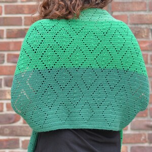 Lightweight Women's Crochet Shawl Pattern Instant PDF - Etsy