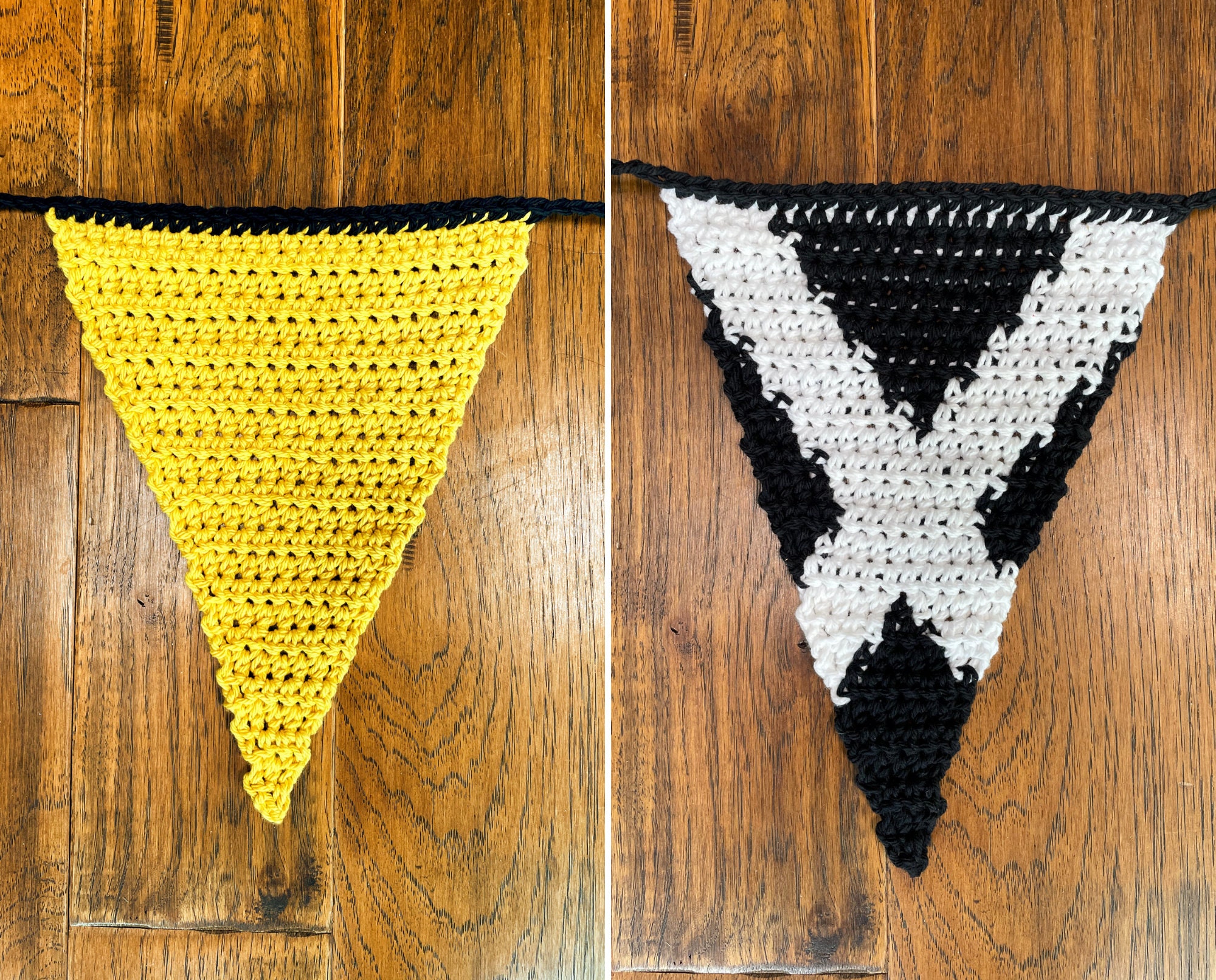Crochet Race Flag Garland Pattern - Crochet Pattern for Race Flag ...