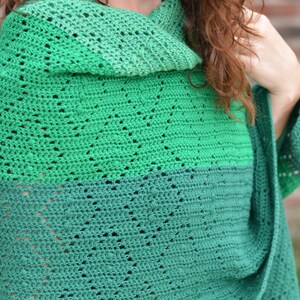 Lightweight Women's Crochet Shawl Pattern Instant PDF - Etsy