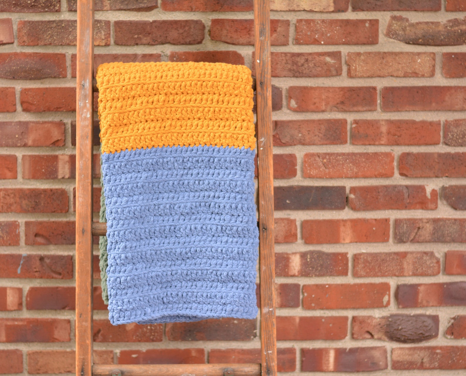 Crochet Crochet Color Block Baby Blanket - Easy Crochet Blanket Pattern ...