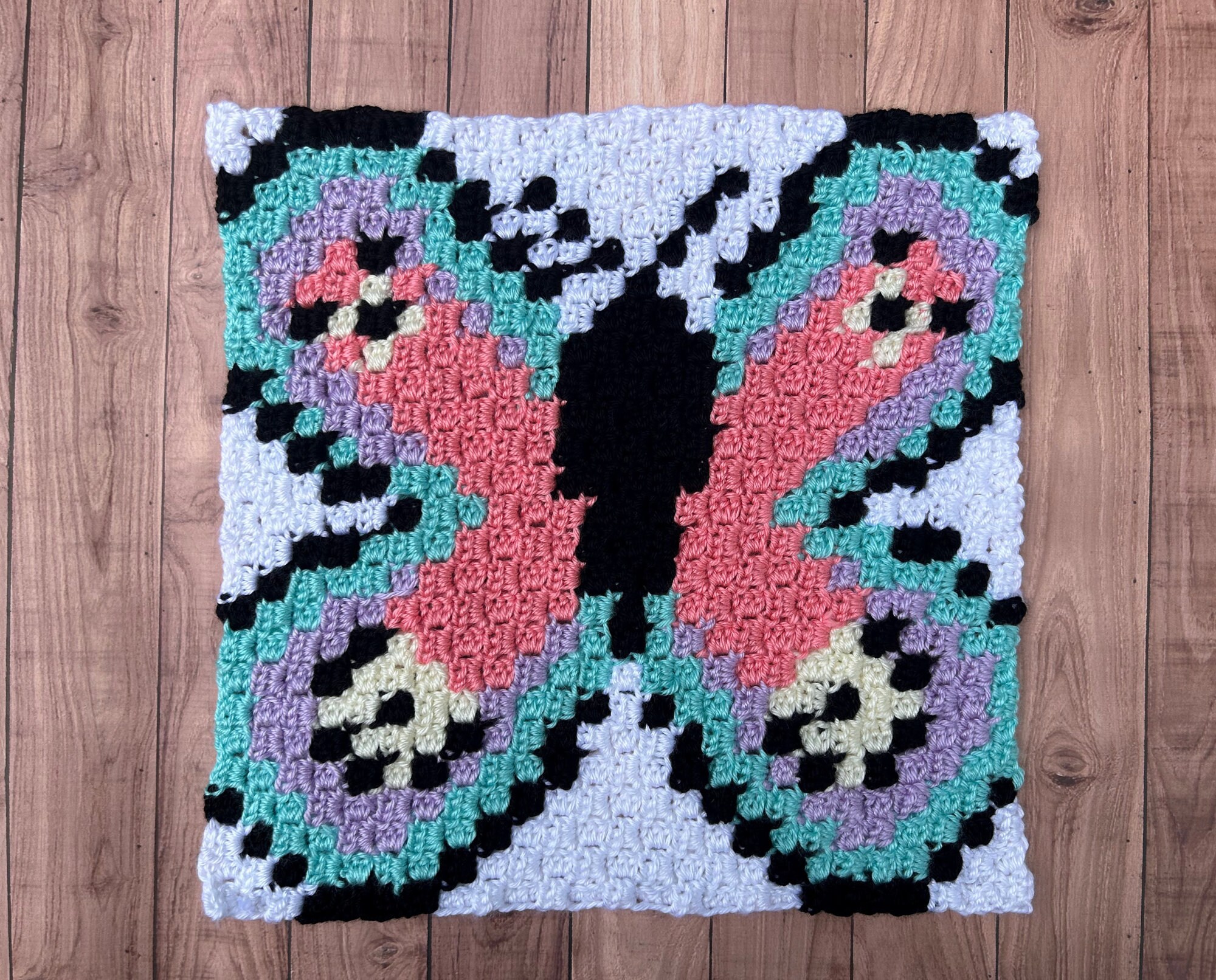 Butterfly Crochet Pattern - C2C Butterfly Pattern - Instant PDF ...