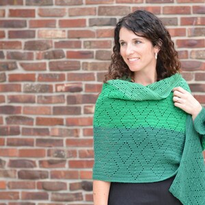 Lightweight Women's Crochet Shawl Pattern Instant PDF - Etsy