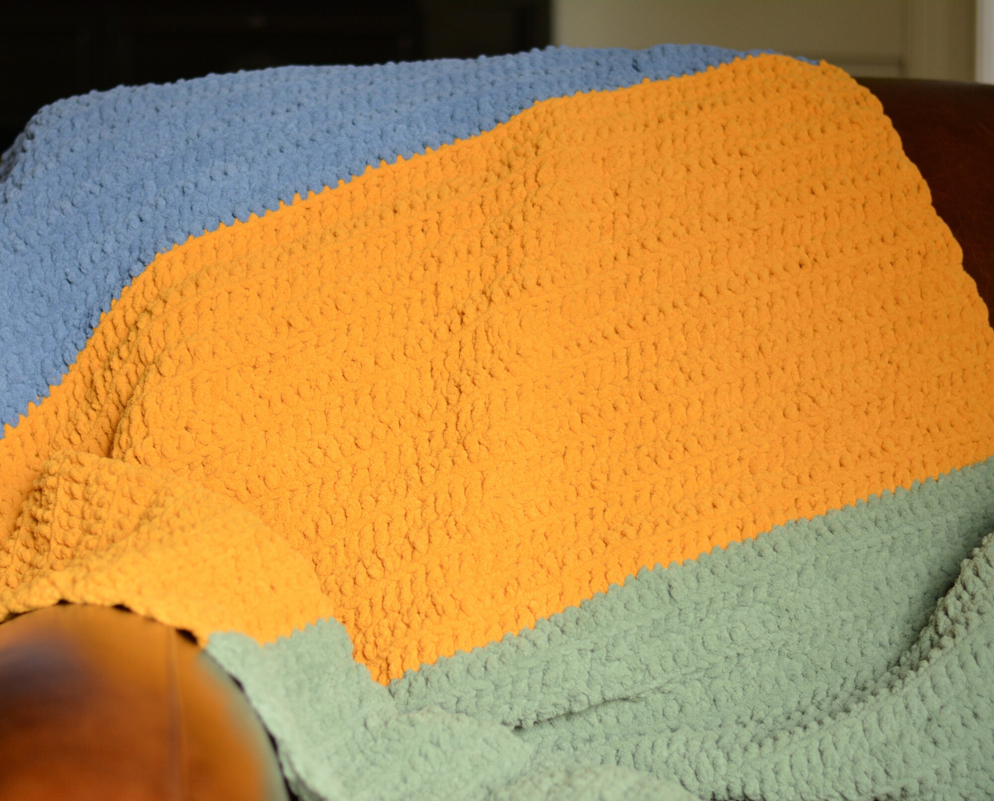 Crochet Crochet Color Block Baby Blanket - Easy Crochet Blanket Pattern ...