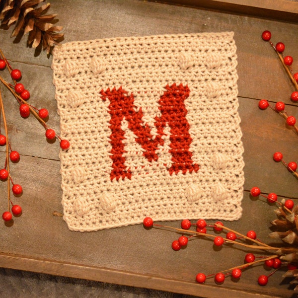 Crochet Monogram - Etsy