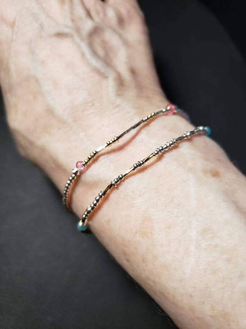 Morse Code Sterling Bracelet Secret Hidden Message Bracelet I - Etsy