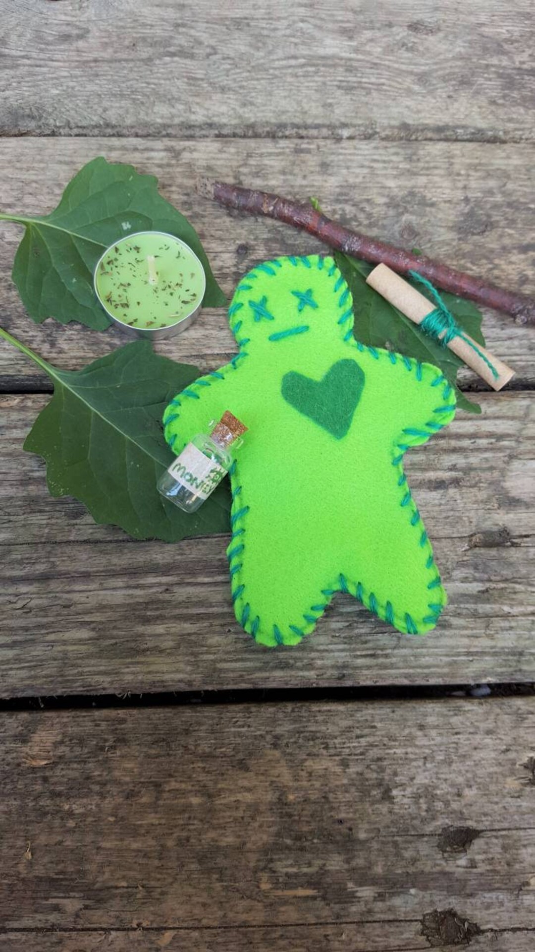 Witches MONEY Spell Poppet Doll Spell Kit Magick Wiccan Pagan - Etsy