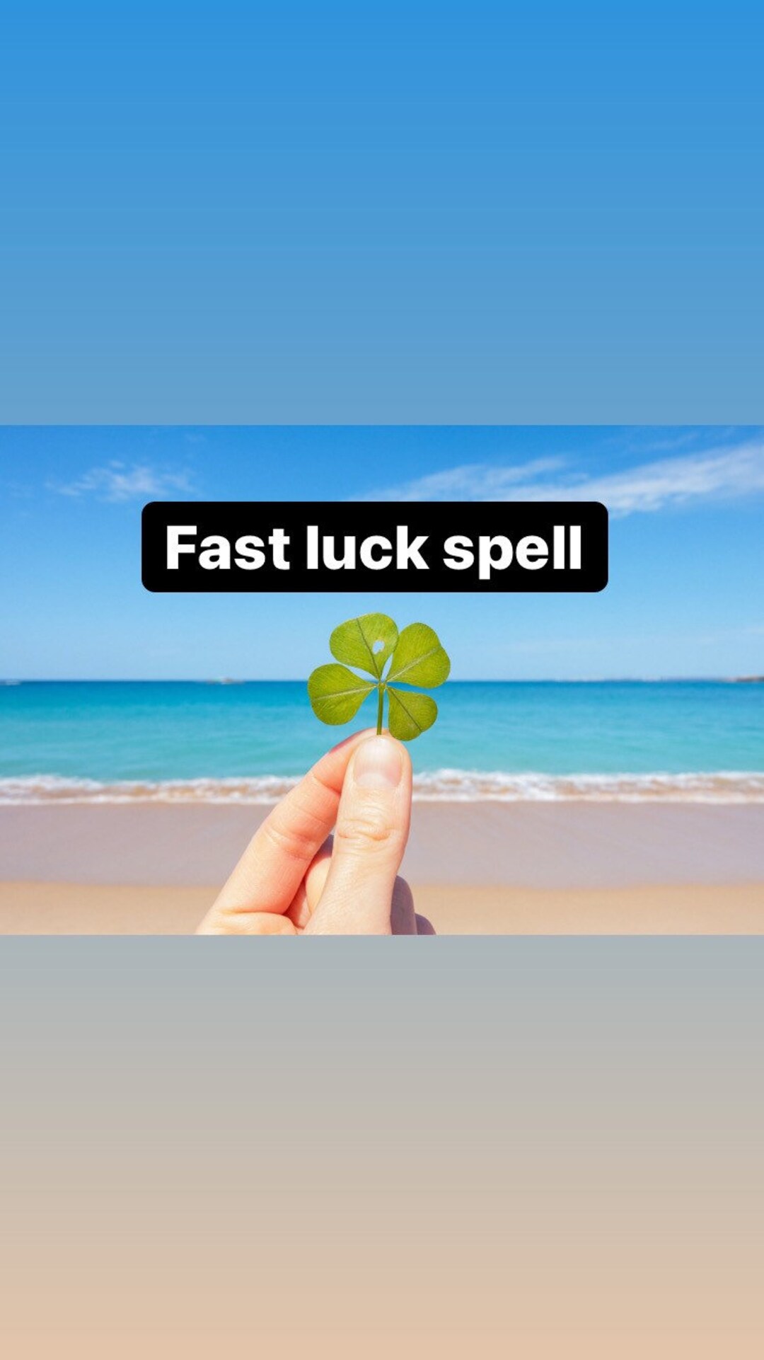 Fast Luck Spell Spell Casting Sigil Magic to Bring Luck Prosperity and ...