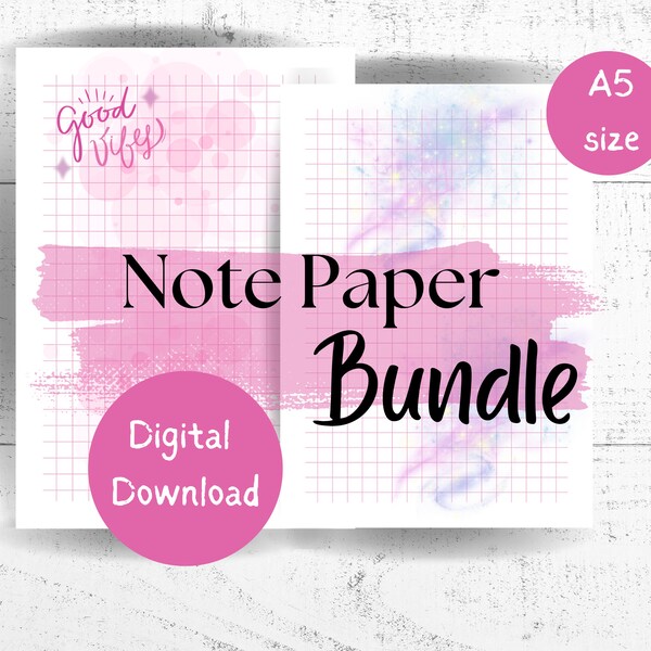 Pink Graph Paper - Etsy